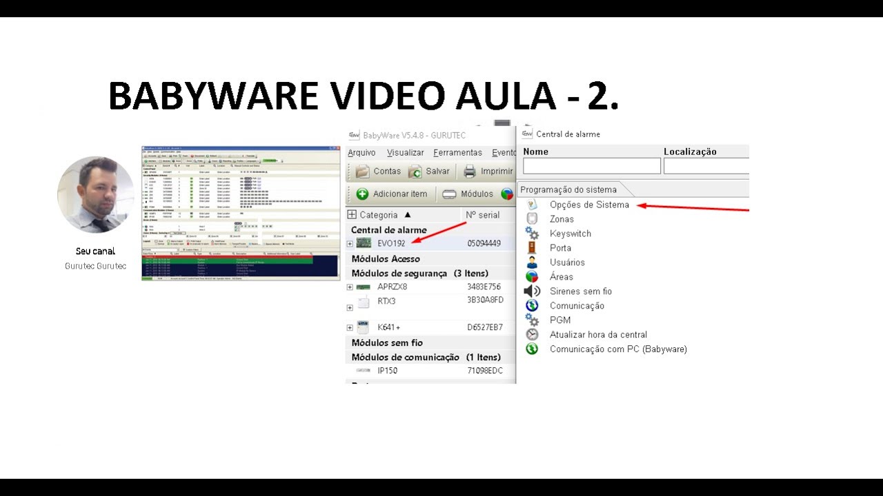 babyware paradox português #babyware ip150 - baby ware software - YouTube