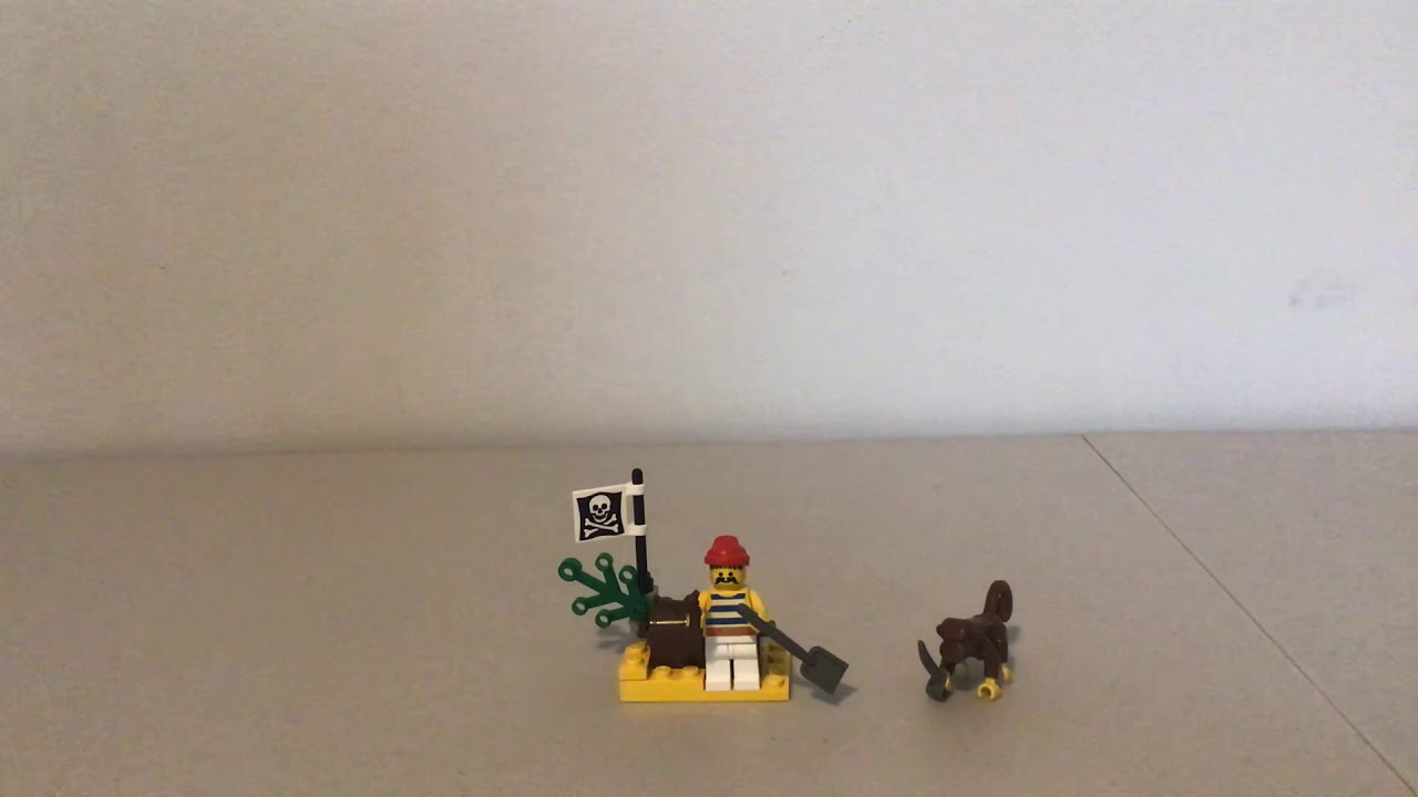 LEGO set 6235 buried treasure from 1989 - YouTube