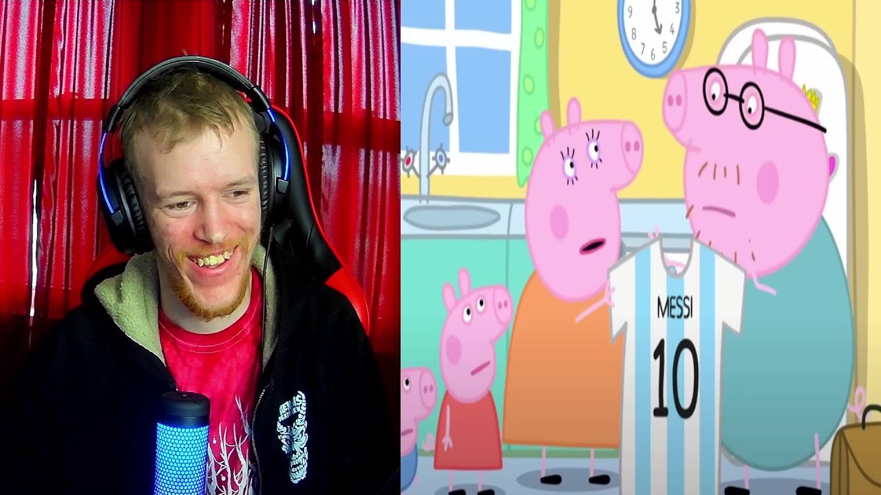 iShowSpeed in Peppa Pig Reaction! - YouTube