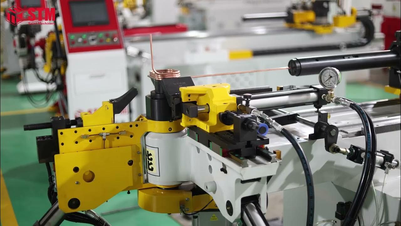 STB-25CNC-3A straightening pipe bender, fast pipe bending speed!# ...
