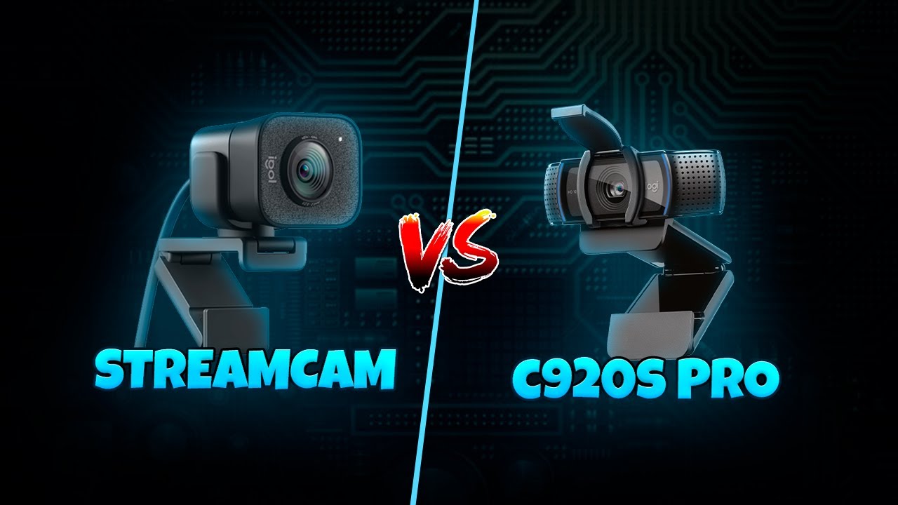 LOGITECH STREAMCAM VS C920s PRO - YouTube