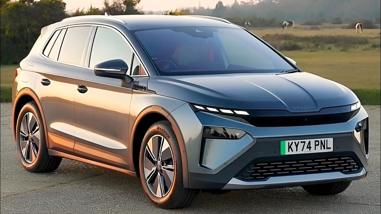 New 2025 SKODA ELROQ (Graphite Grey Edition) Luxury in Budget SUV - YouTube