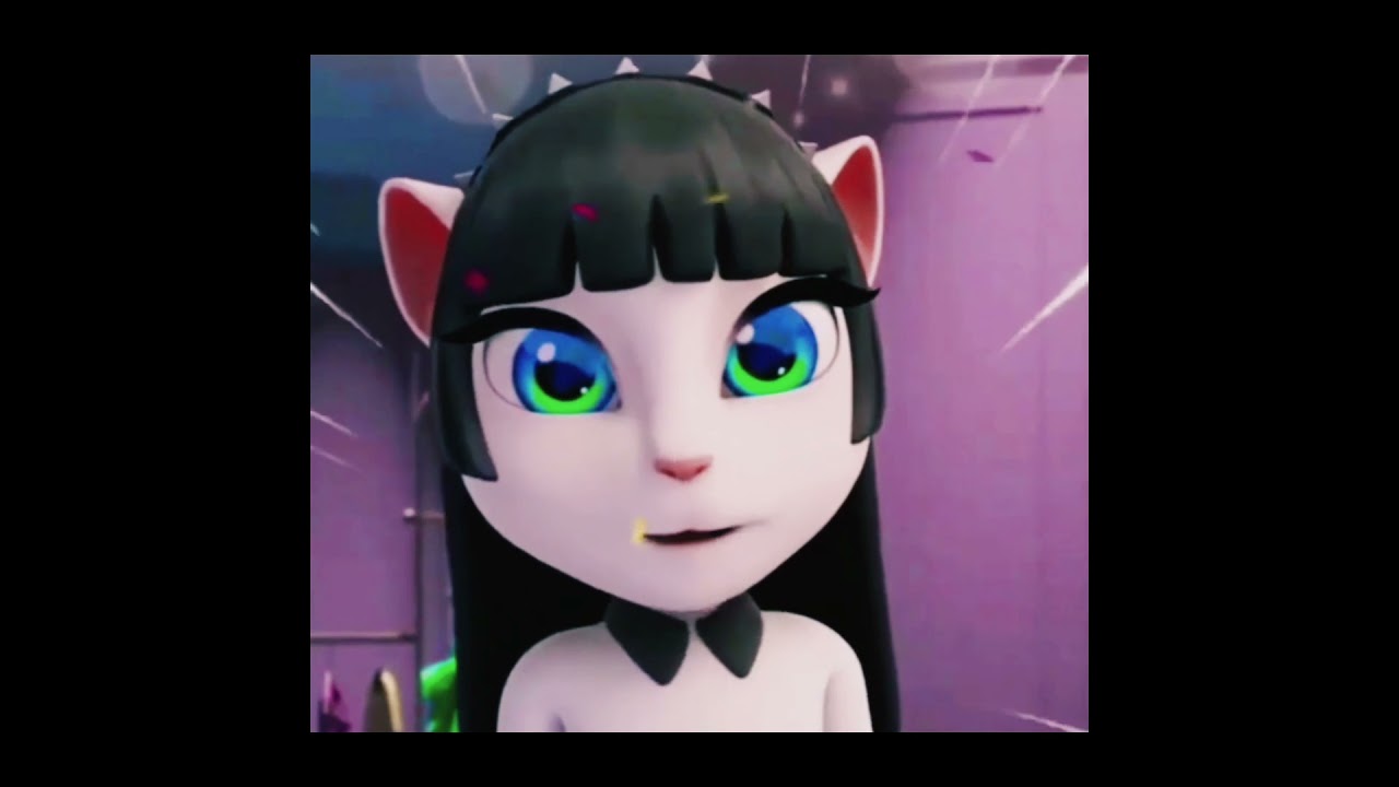 talking Angela Animated video short video in video - YouTube