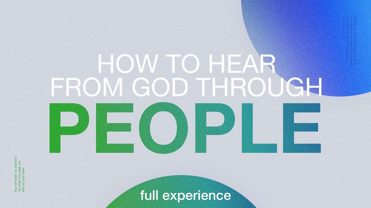 Hearing God's voice through others | How to Hear from God | Full ...