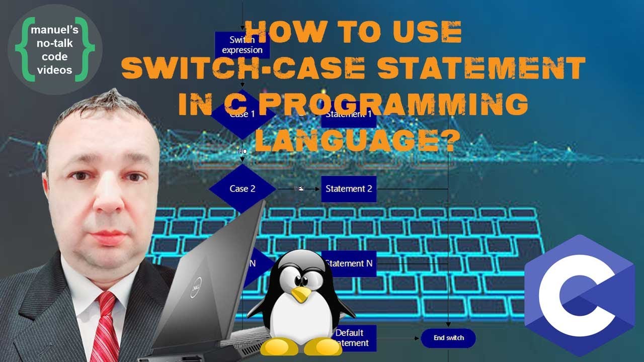 C Tutorial – 17. How to Use the Switch-Case Statement in the C ...