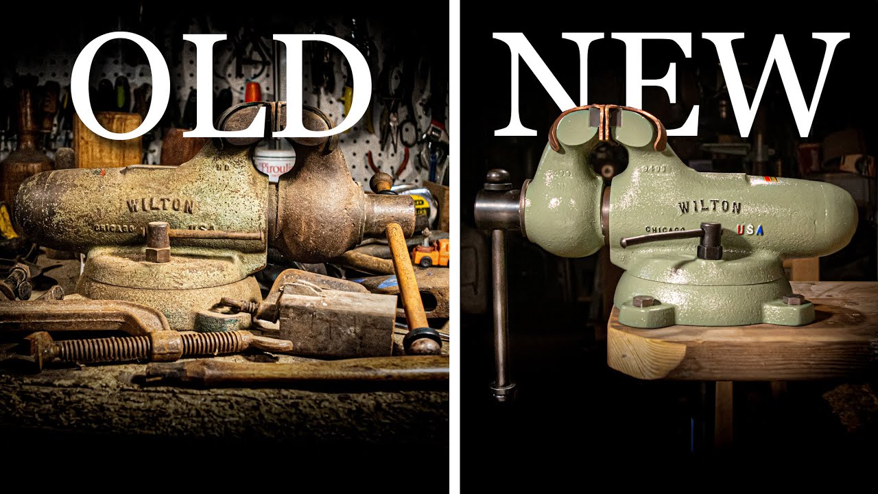 Restoring a Family Heirloom: 1954 Wilton Bullet Vise - YouTube