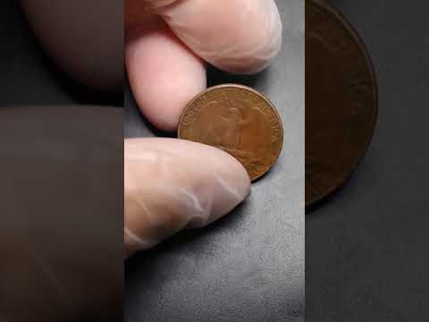 Super rare1989 p copper quarter planchet - YouTube