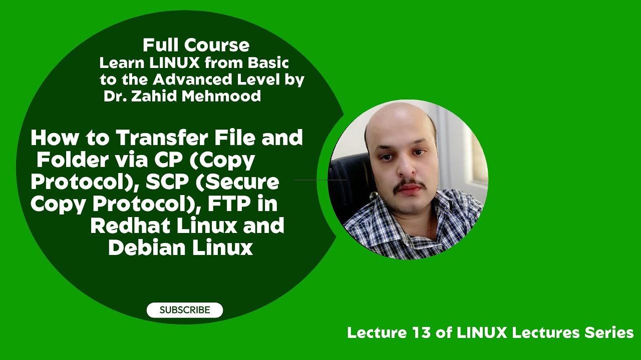 Lecture 13 | Remote File and Folder transfer in LINUX/MAC/Windows | CP ...