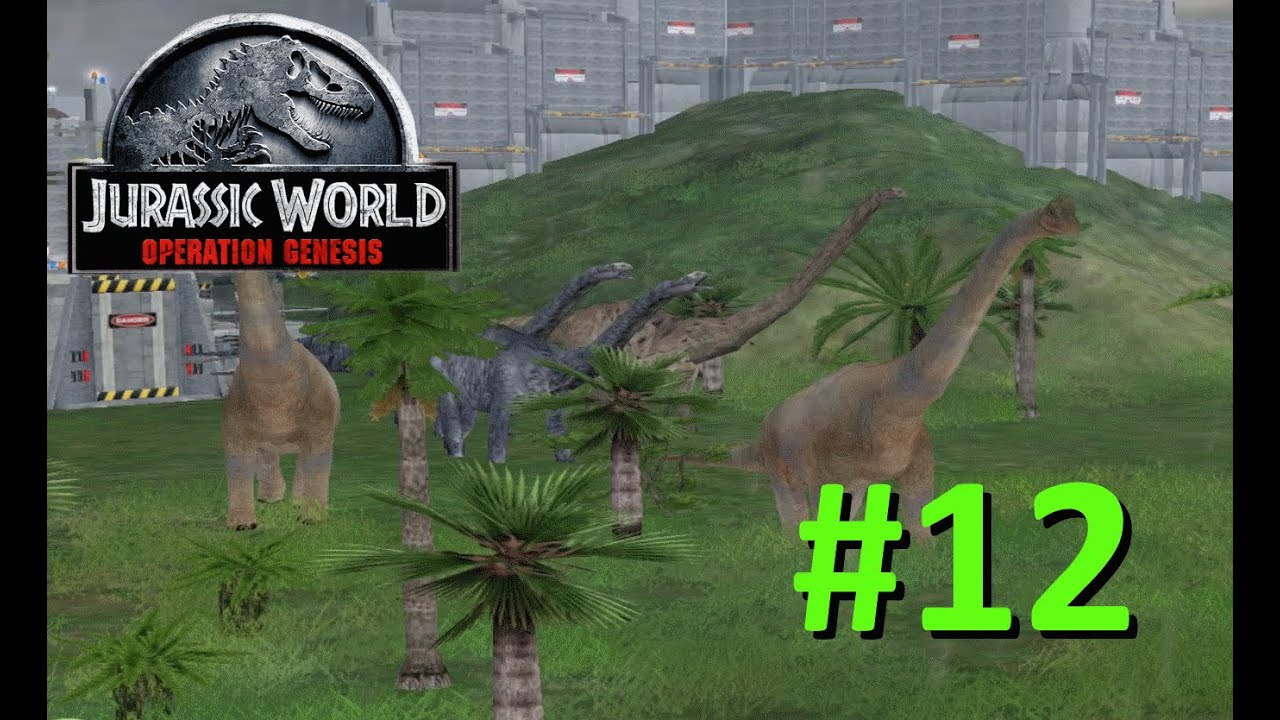 Jurassic Park: Operation Genesis (JW-Mod) #12 Sauropoden & Raptoren ...