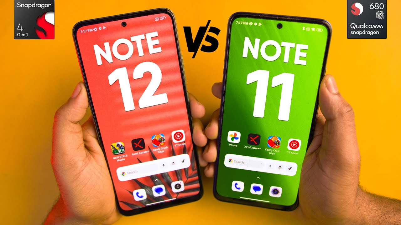 Redmi Note 11 Vs Redmi Note 12 - SPEED TEST | OLD vs NEW! - YouTube