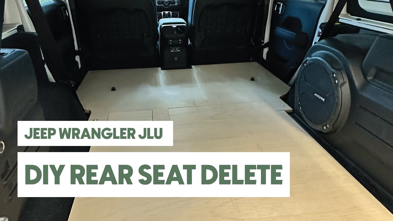 Affordable DIY Platform for Jeep Wrangler JLU - YouTube