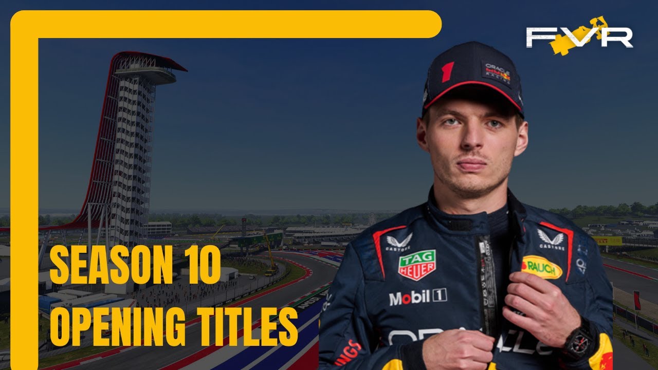 Season 10 Formula Virtual Racing Opening Titles - YouTube