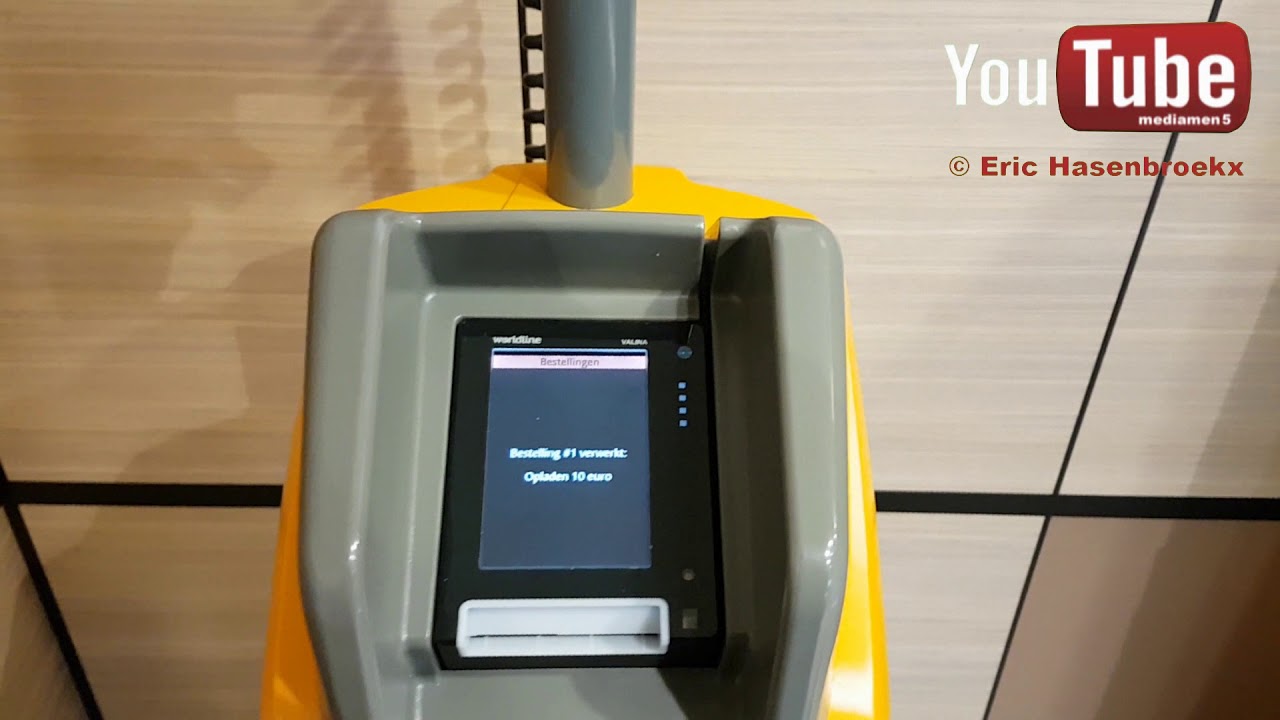 New ov chipcard device - transport The Netherlands - YouTube