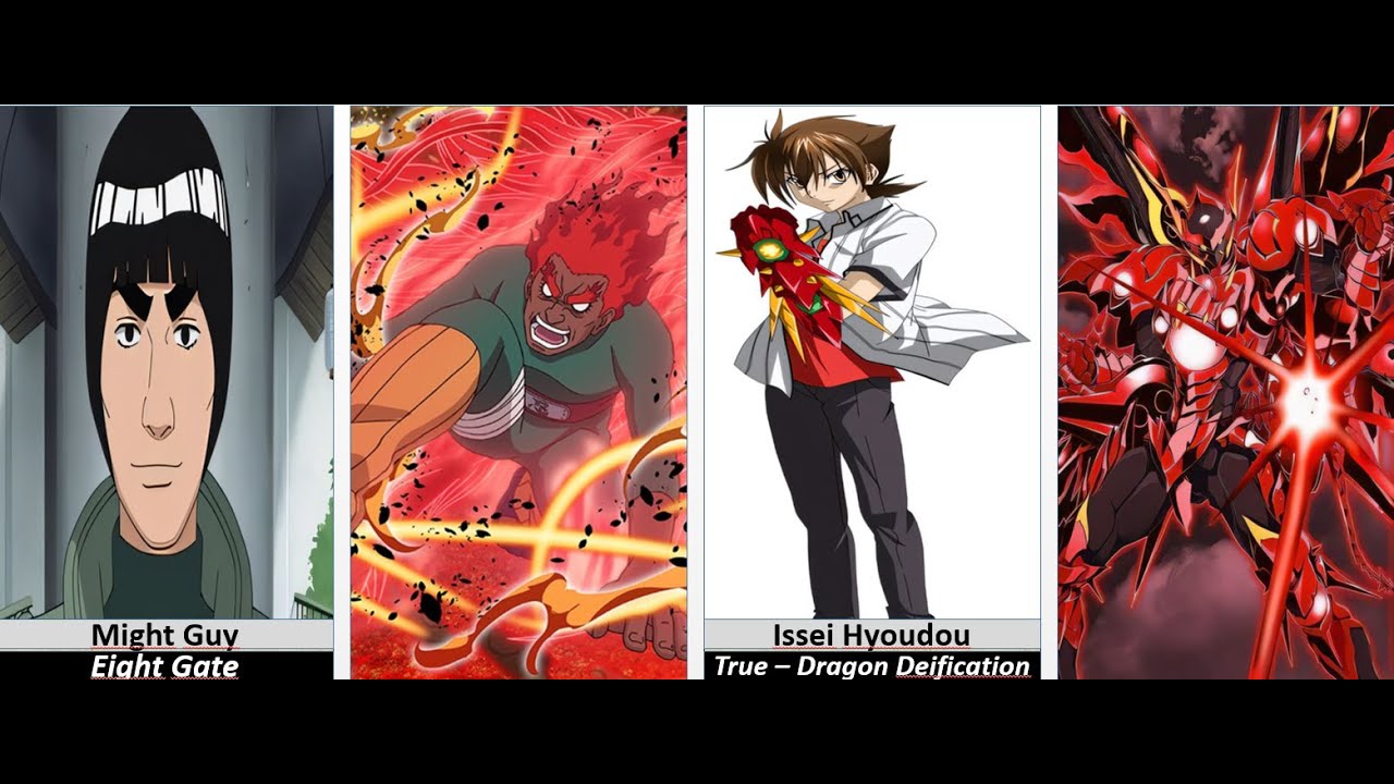 Final Forms of Anime Characters / Anime Characters and Their Most Epic ...