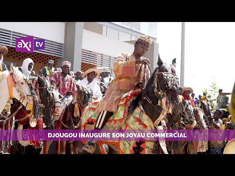 Le nouveau marché moderne de DJOUGOU, Bénin - YouTube