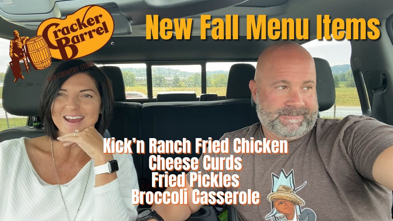 Cracker Barrel - NEW FALL MENU ITEMS - YouTube