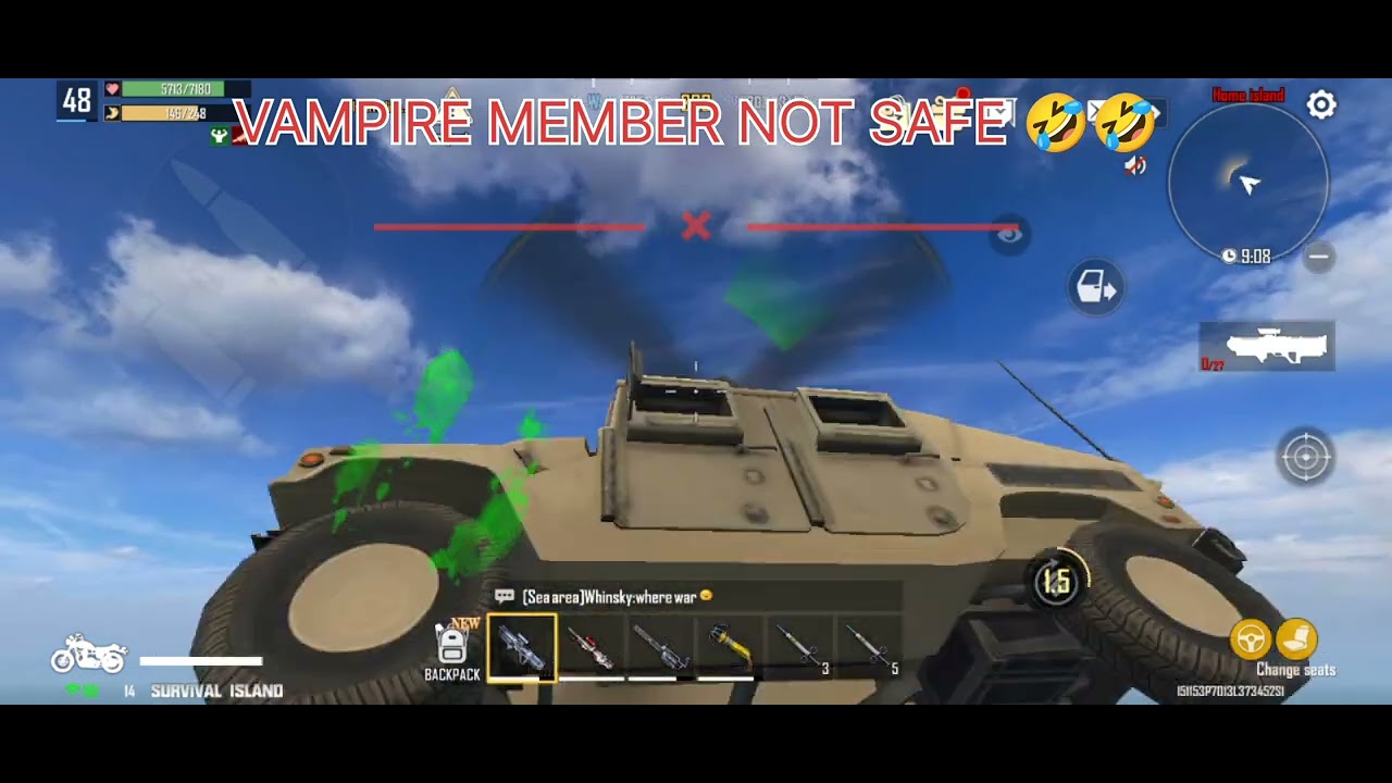 surprise vampire member ....... skillless player vampire member🫢🫢🫢 ...