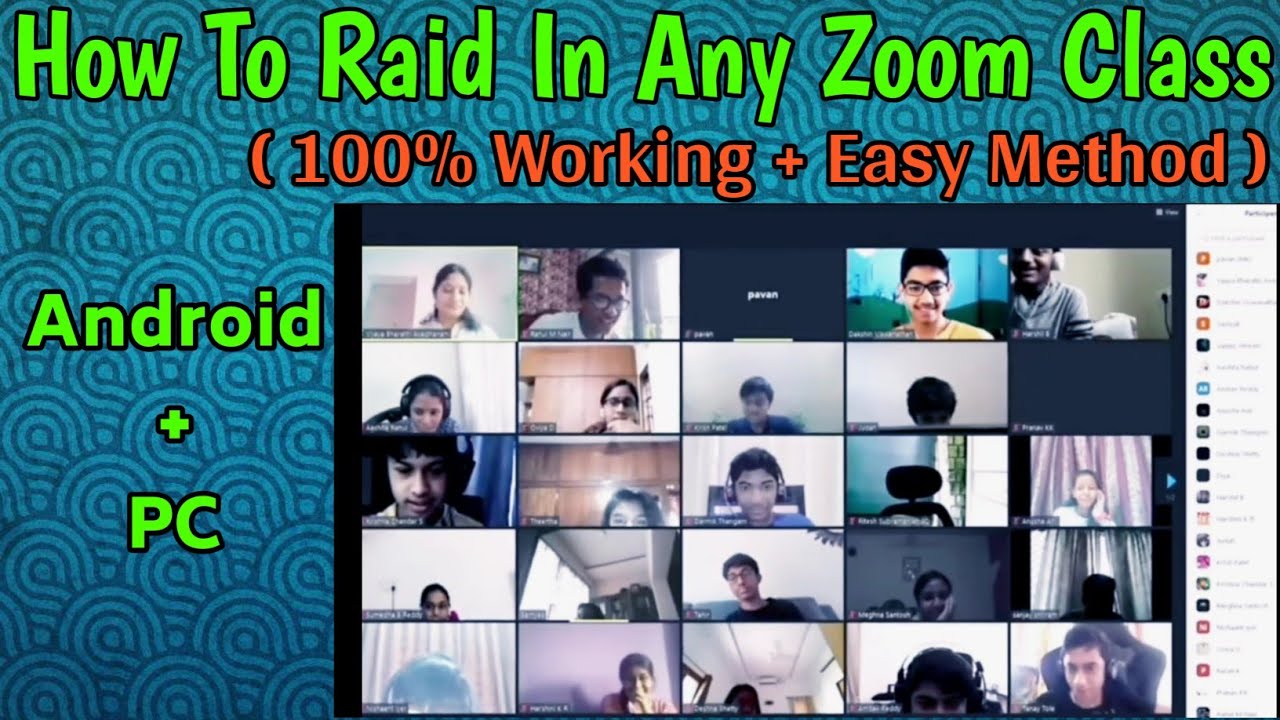 How to do zoom raid on android | How to do zoom raid in India | How to get zoom codes and zoom ...