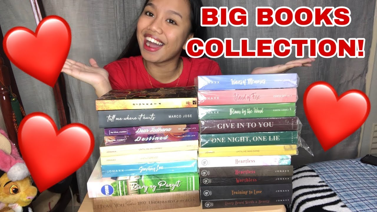 JOLINGVLOG#83 BIG BOOKS COLLECTION! - YouTube
