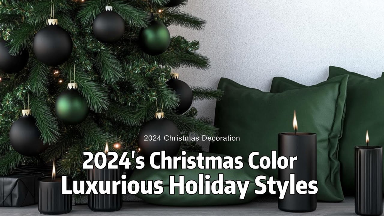 2024’s Most Elegant Christmas Color Trends: Luxurious Holiday Styles ...