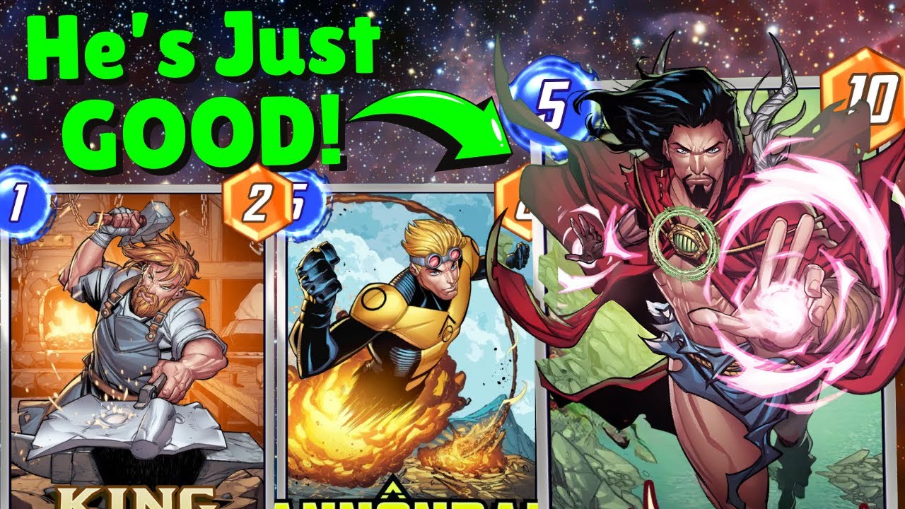 Second Dinner Got Agamotto Right... | Marvel Snap Move Deck Guide - YouTube