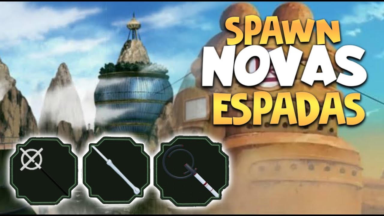 LOCALIZAÇÃO DE TODAS AS NOVAS ESPADAS!! | SHINDO LIFE (SHINOBI LIFE 2 ...