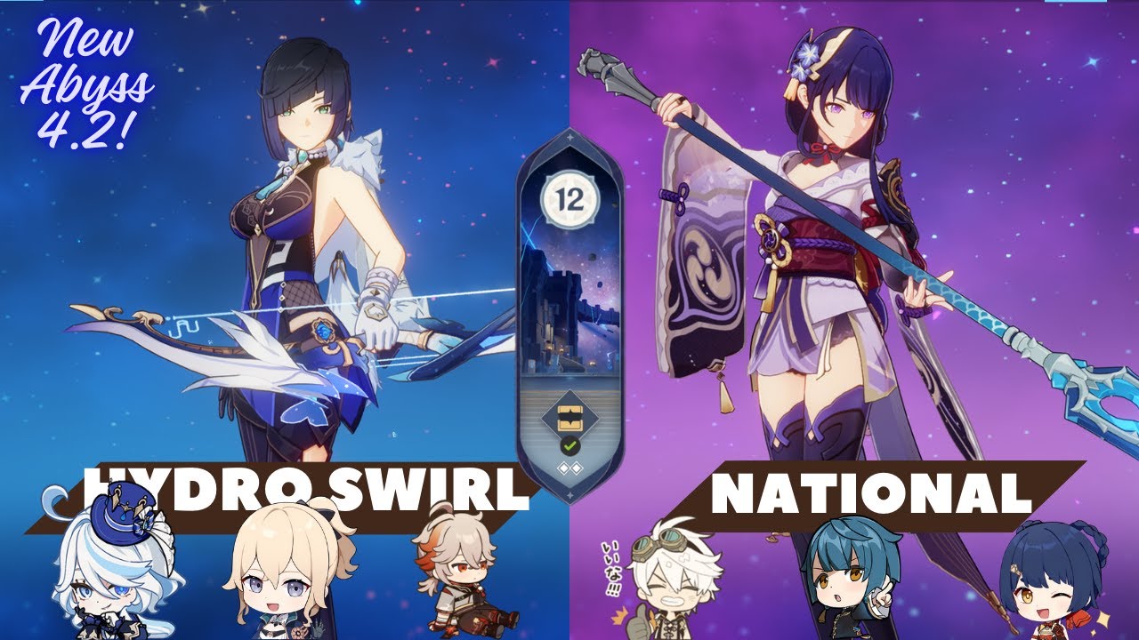 NEW!! Spiral Abyss Genshin Impact 4.2 | Yelan & Furina And Raiden ...