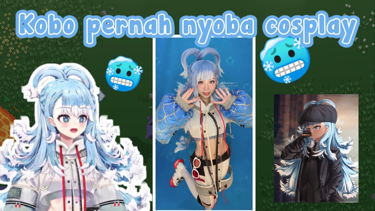 Kobo pernah nyoba cosplay 【Kobo Kanaeru hololive ID Gen 3】 - YouTube