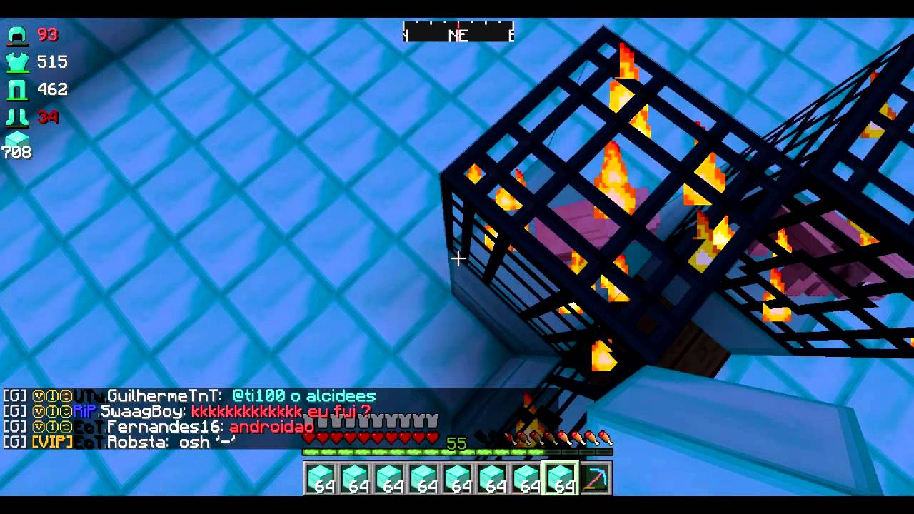 COMO FAZER TRAP DE MOB DE BLAZE SEM AGUA (MINECRAFT) - YouTube
