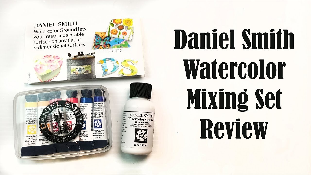 Daniel Smith Watercolor Essentials Mixing Set Review. Limited Palette ...