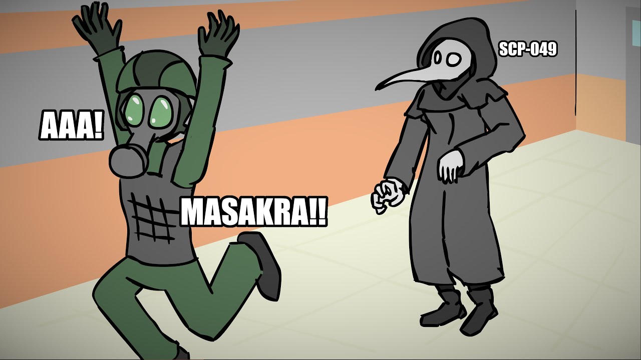 SCP:SL | SCP 049 ROBI MASAKRĘ! - YouTube