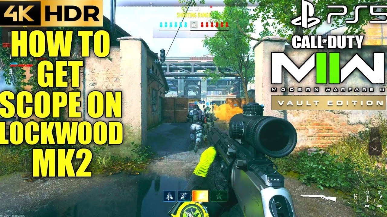 MW2 How to Get Scope on Lockwood MK2| Lockwood MK2 Attachment MW2|MW2 ...