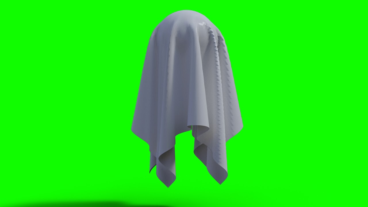 FREE HD Green Screen GHOST IN THE SHEET - YouTube