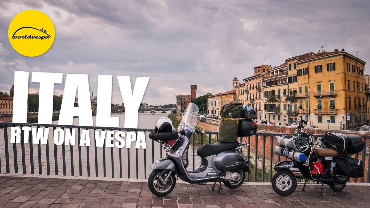 Our first days in Italy | Vespa Trip Around the World - YouTube