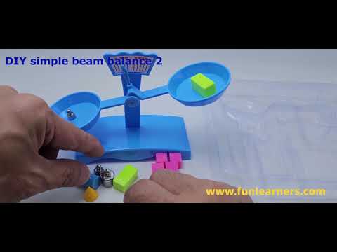 DIY simple beam balance 2 - YouTube