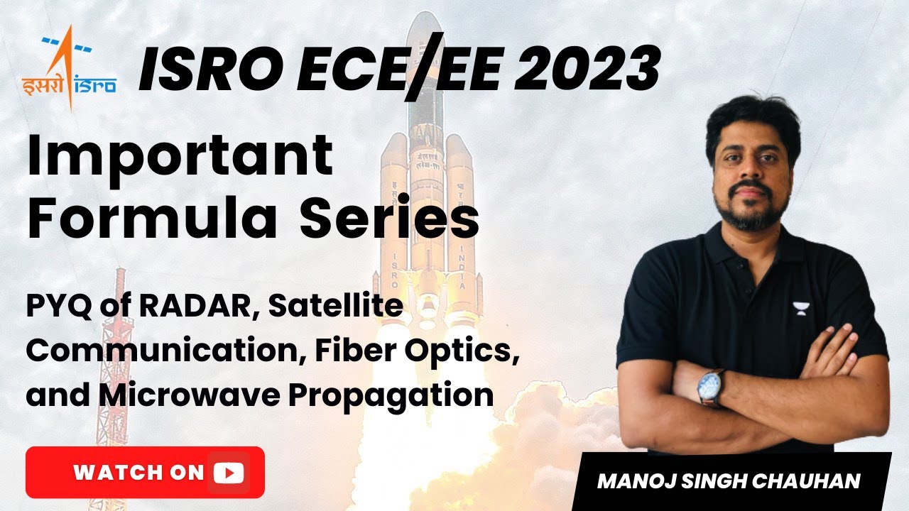 ISRO (ECE/EE)-2023 | Important Formula Series with PYQ of RADAR ...