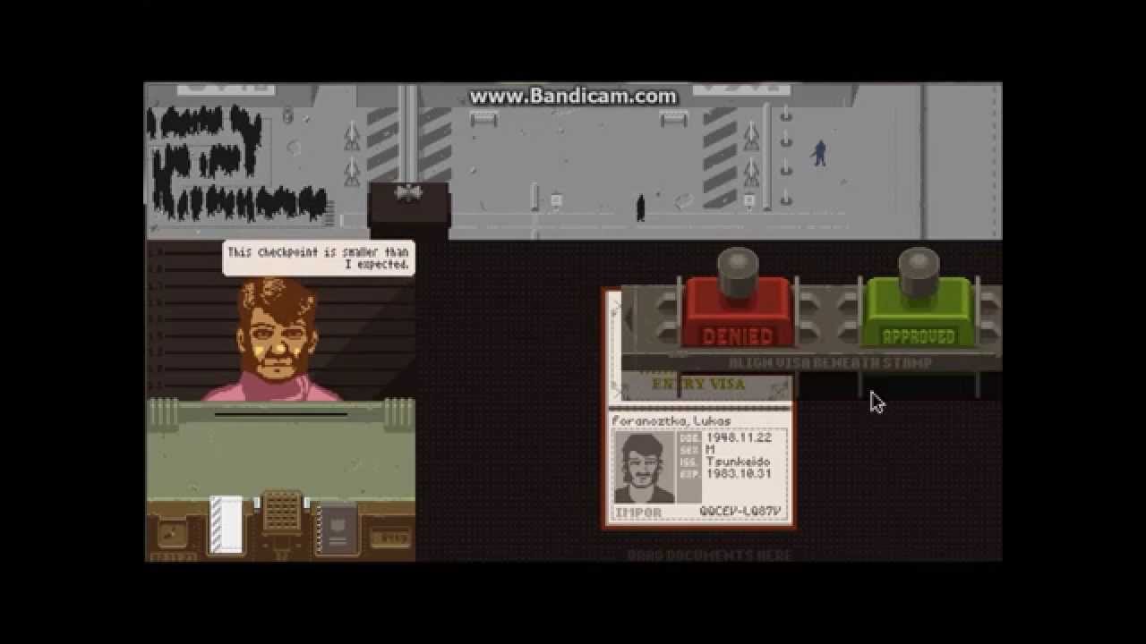 Papers Please Episode 1: Class 8 Dwelling. - YouTube
