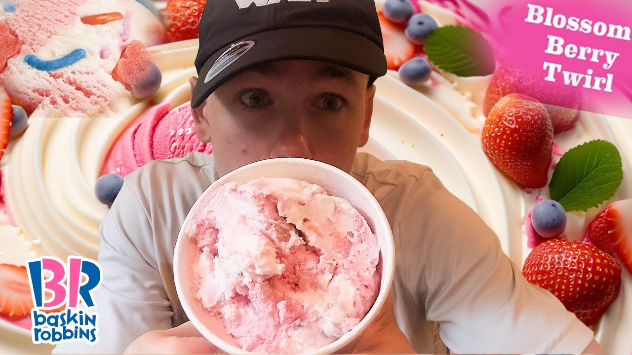 🍓🍦 June Flavor of the Month: Blossom's Berry Twirl from Baskin Robbins ...