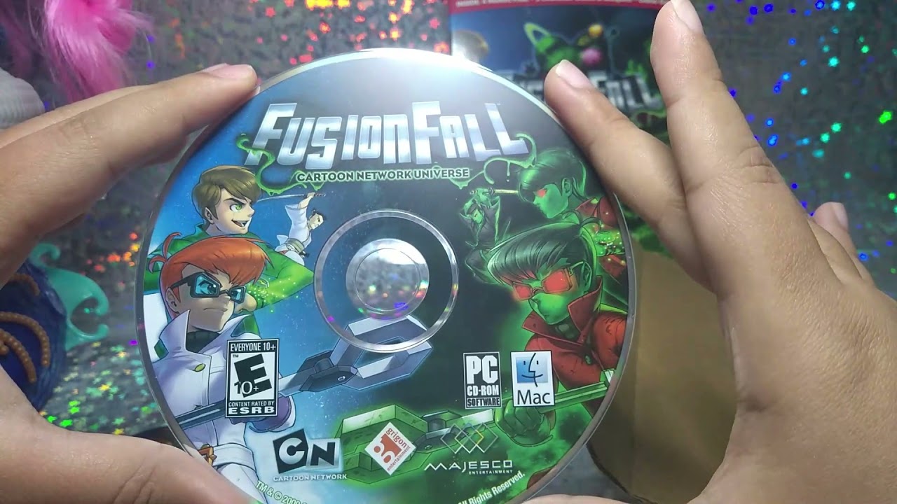 After 12 years I open FusionFall Game Box - YouTube