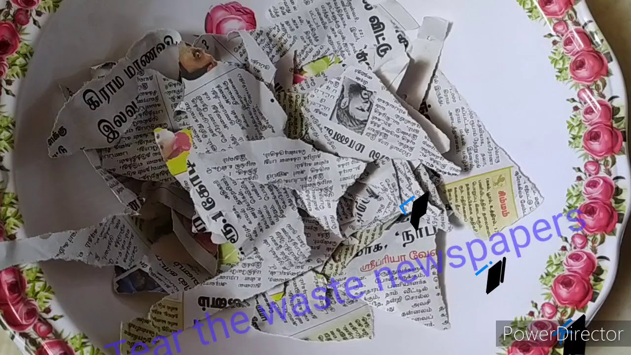 How to make solar system using old newspaper - YouTube