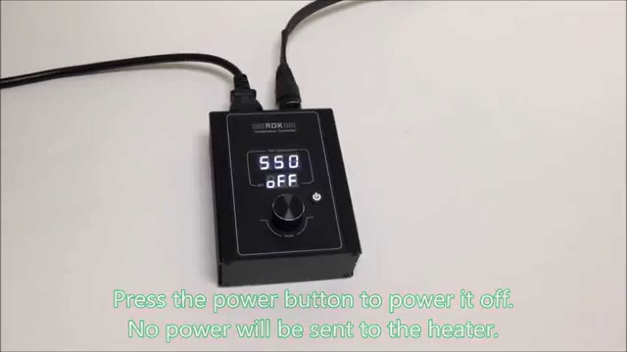 Controller for Hot Runner Coil Heater, 2nd Generation Deluxe - YouTube
