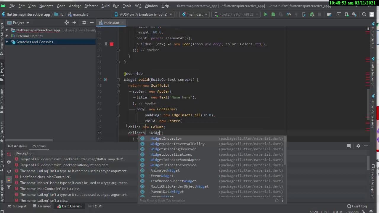 【FLUTTER ANDROID STUDIO and IOS】leaflets map drawing polyline overlays ...