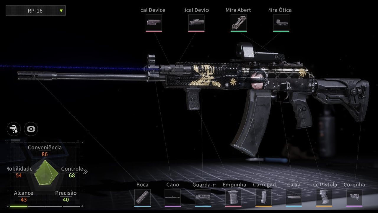 RP-16-arma de longa distancia para novatos - YouTube