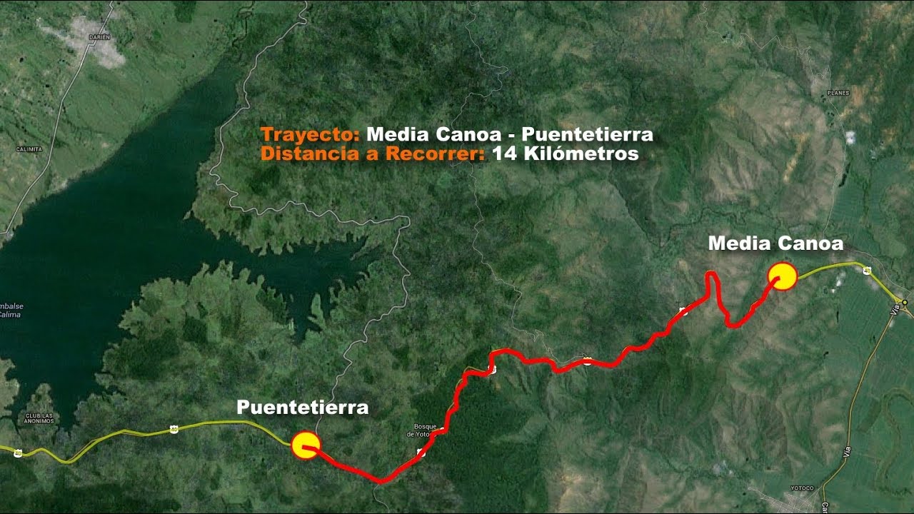 Cómo llegar al lago Calima desde Mediacanoa ! - YouTube