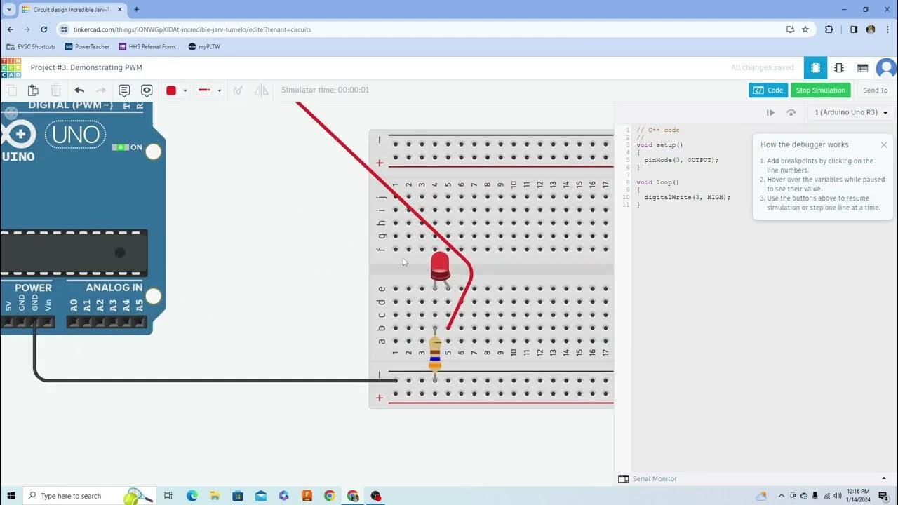 Arduino Project #3: Demonstrating PWM - YouTube