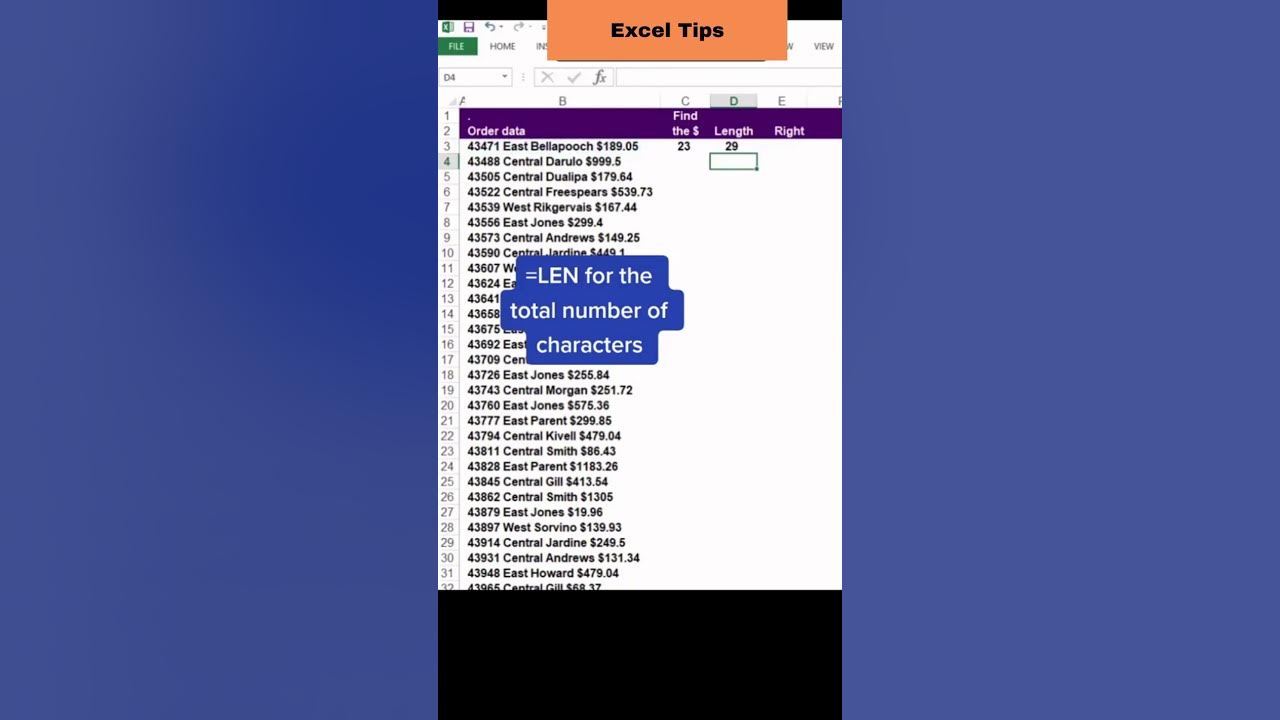 How To Use TRIM LEN And Right Formulas In Excel YouTube how-to-use-trim-len-and-right-formulas-in-excel-youtube
