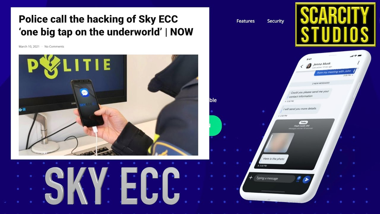 “Sky ECC' Hack By Belgium Police = 17 tonnes coc•ine and 200 Arrests # ...
