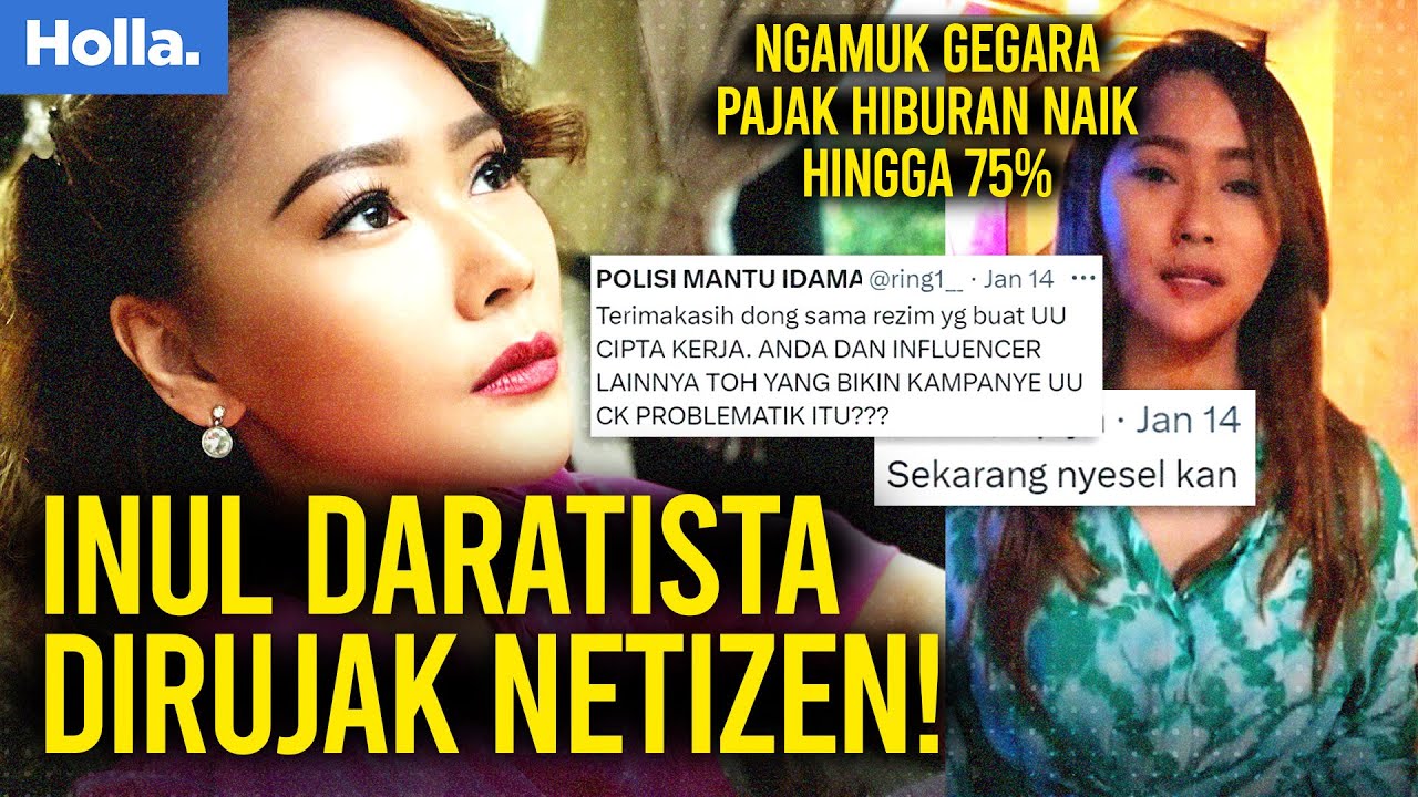 Inul Daratista Dirujak Netizen! Ngamuk Gegara Pajak Hiburan Naik Hingga 75%, Dulu Dukung UU ...