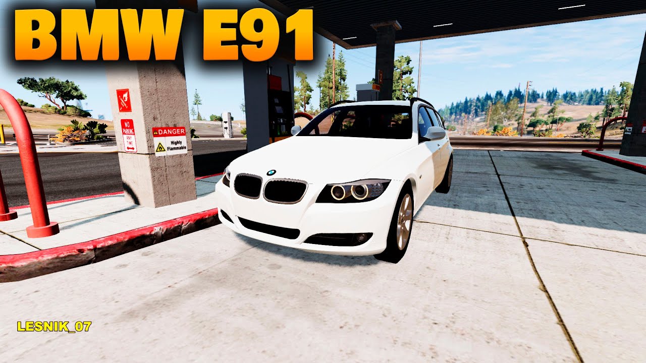 BMW E91 - BeamNG.drive - YouTube