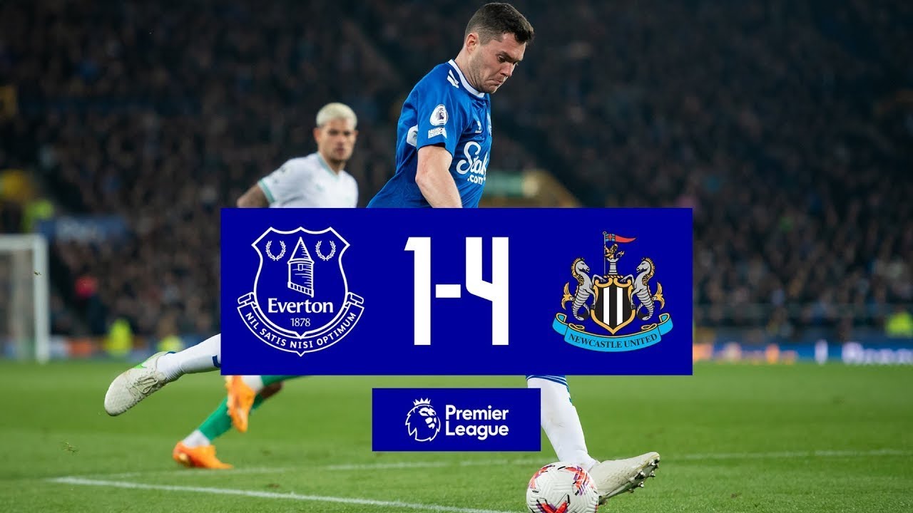EVERTON VS NEWCASTLE UNITED HIGHLIGHTS ! PREMIER LEAGUE 22-23 - YouTube
